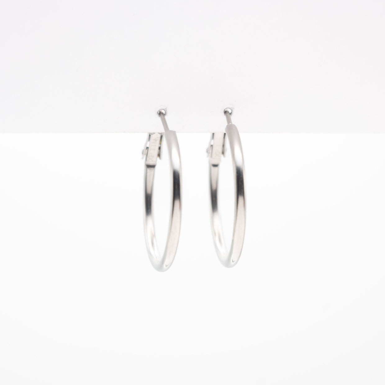 Aretes De Argolla Plateada – North To You
