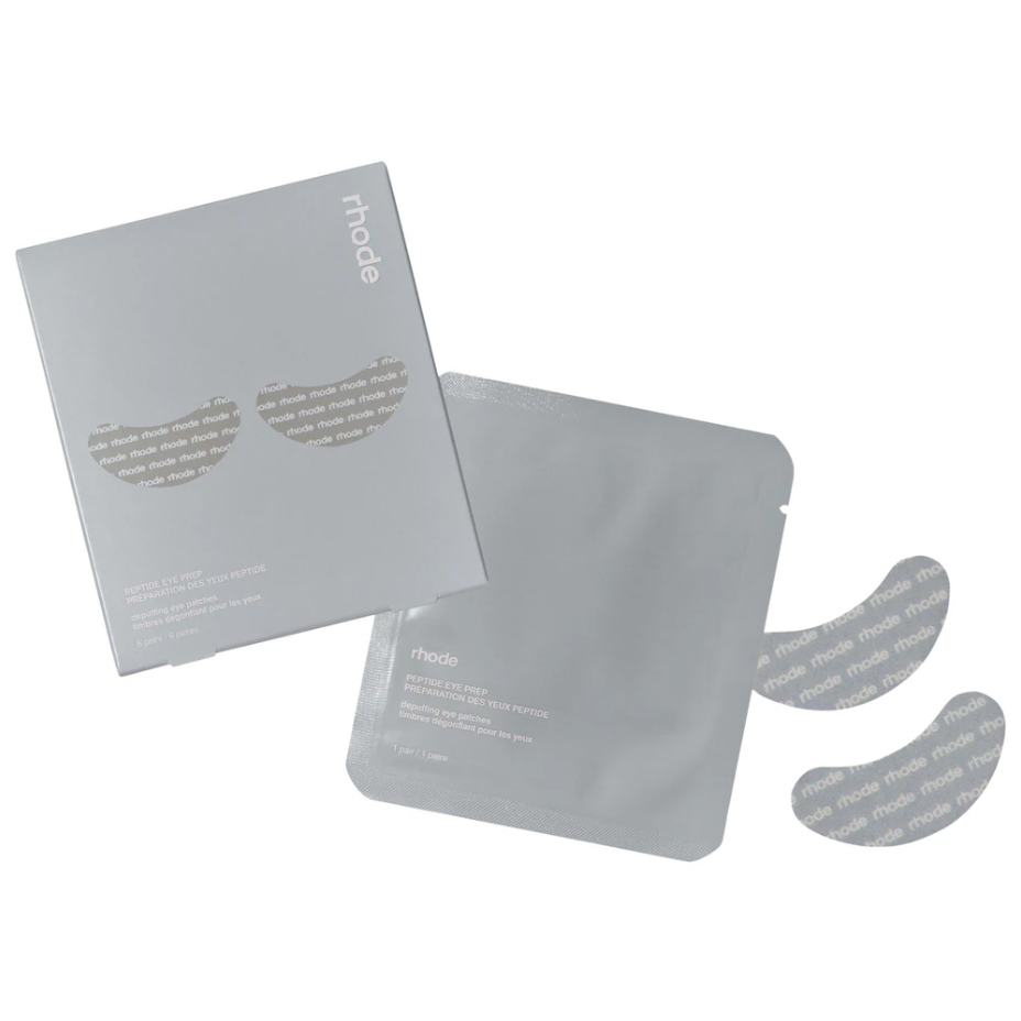 rhode Peptide Eye Prep Parches Desinflamantes para Ojos (Paquete de 6 ...