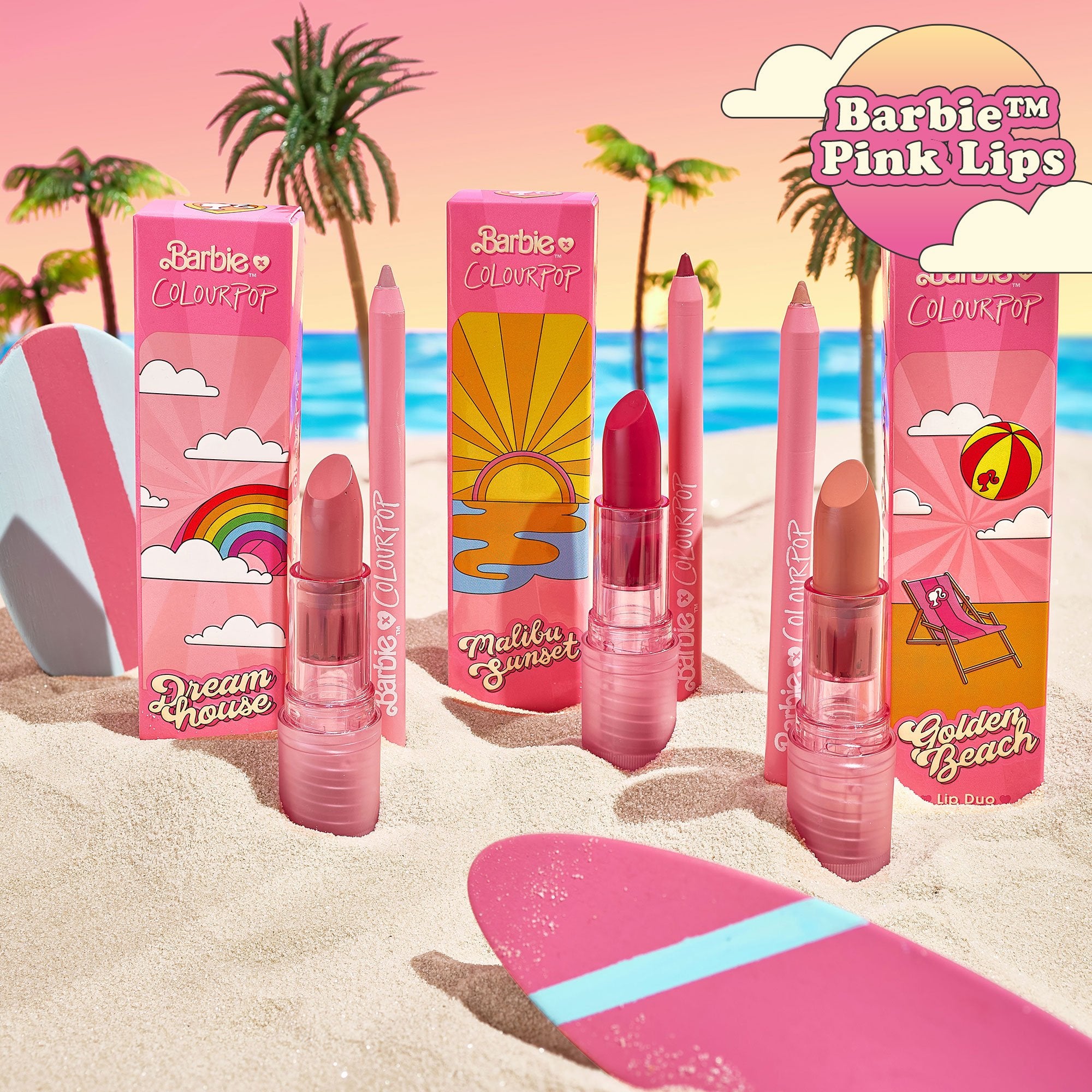Barbie Malibu Set De Labiales – North To You
