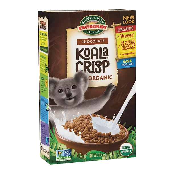 Nature's Path Organic, EnviroKidz Koala Crisp Cereal, Chocolate, 23.8 ...