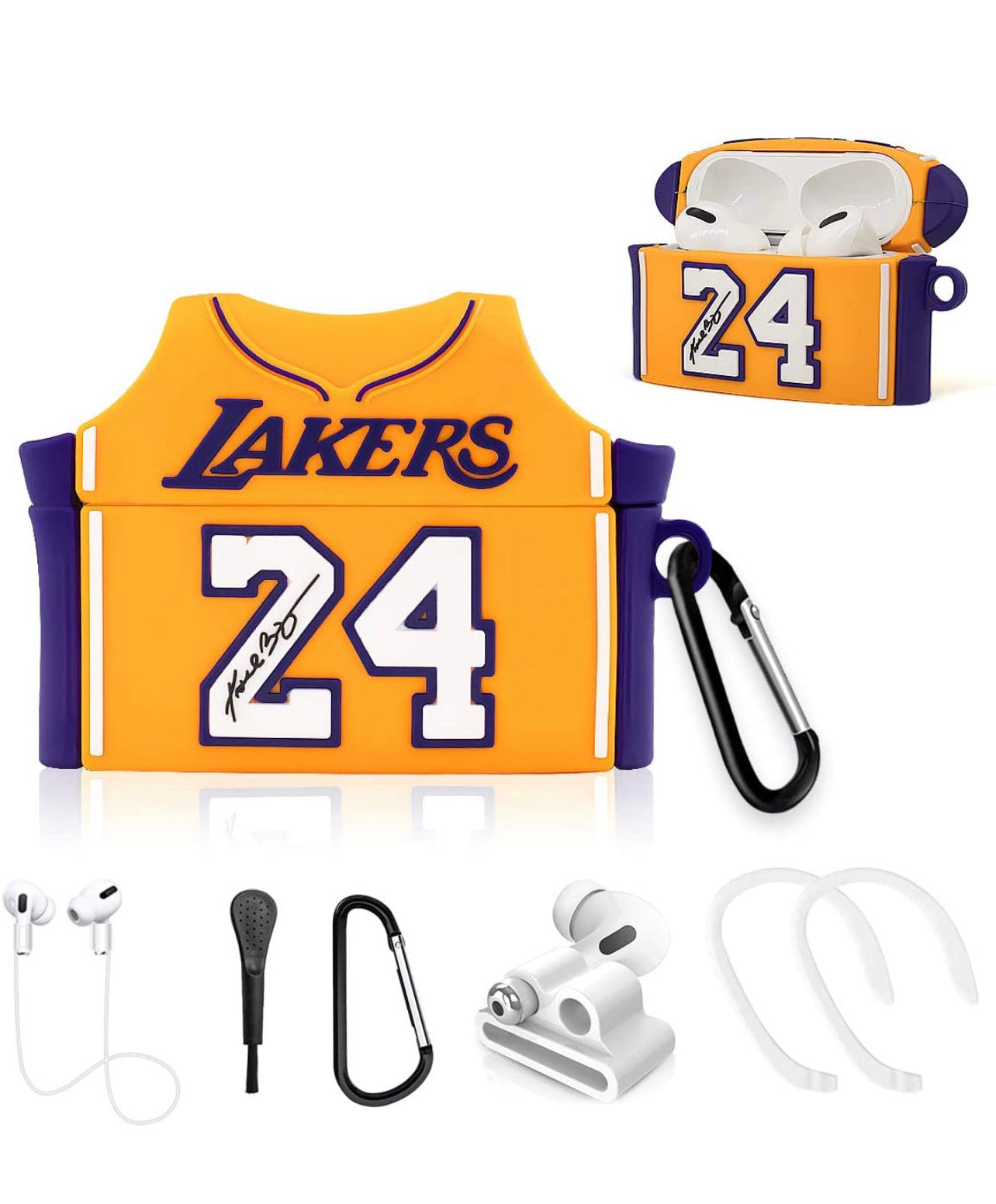 Lakers Basketball Airpod Case Set – North To You